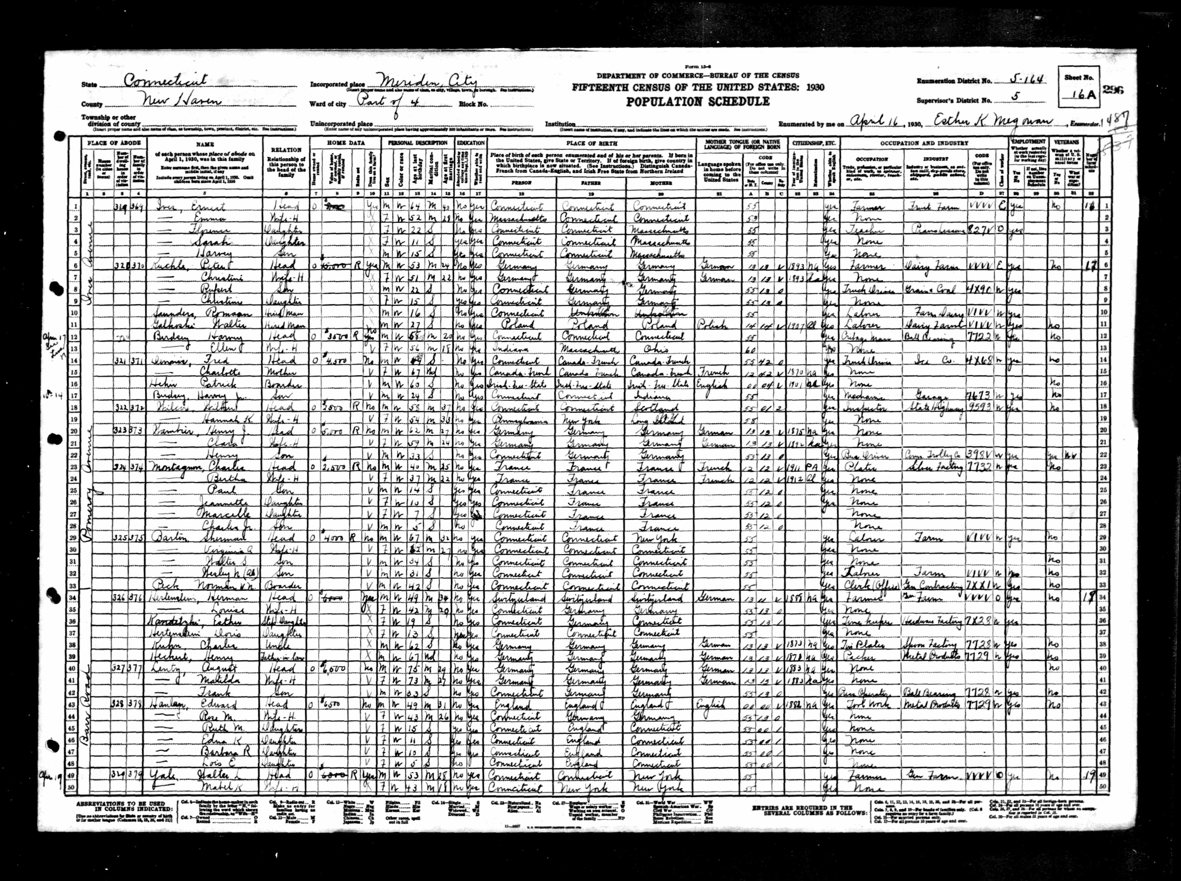 1930 United States Federal Census